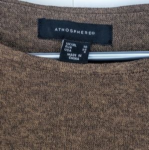 Atmosphere | Tops | Atmosphere Tee With Blouse Back | Poshmark